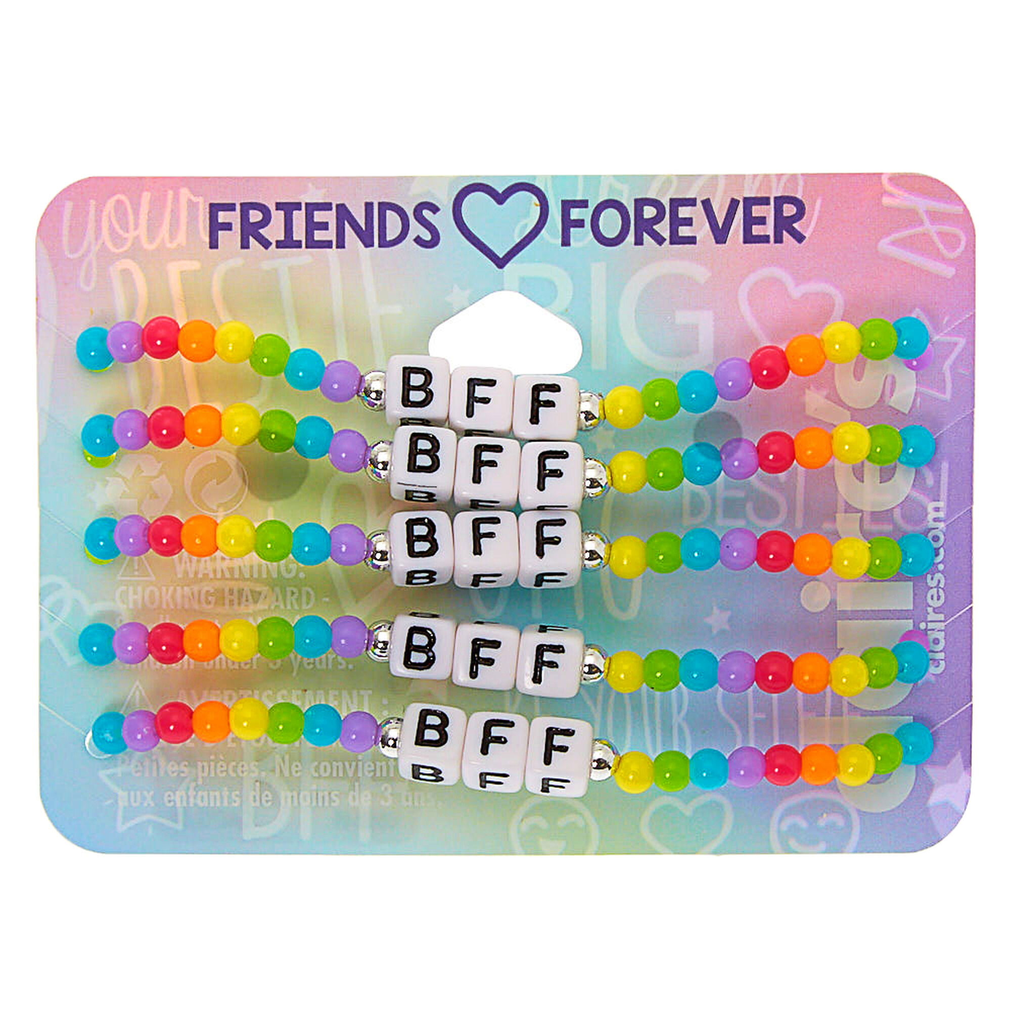 Friendship bracelets from claire's store