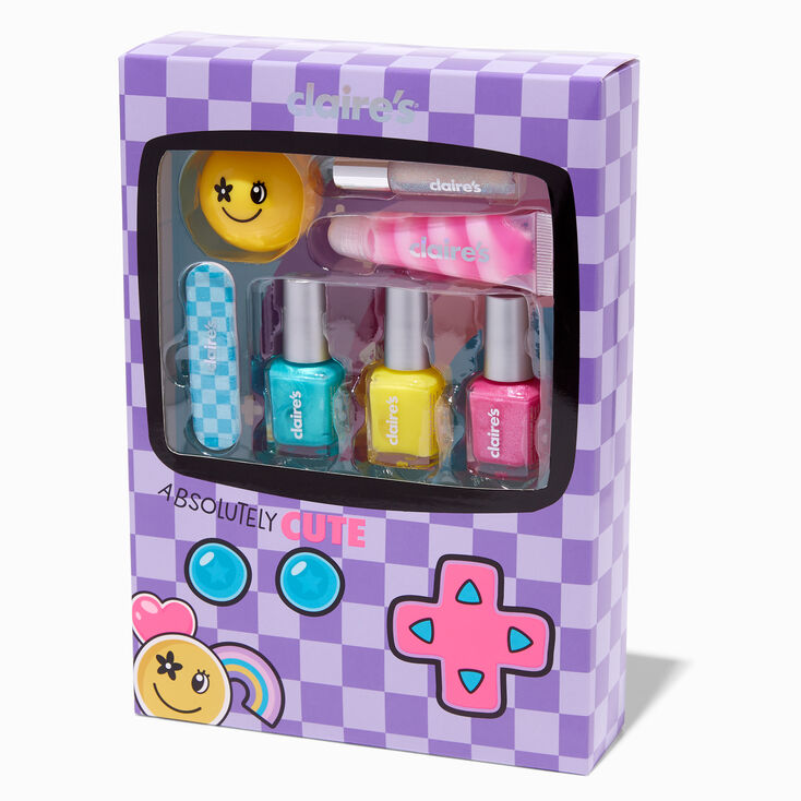 Checkered Gamer Makeup Set | Claire's | 103.1.11 - controllers